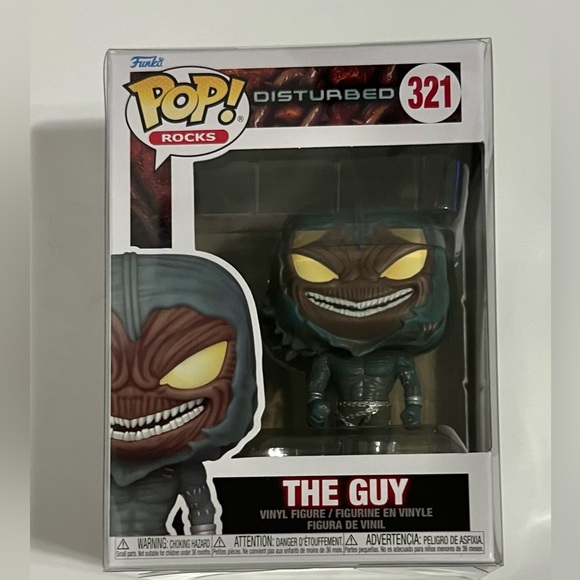 Funko | Other | 223 Pop Rocks Disturbed The Guy Funko Pop 32 | Poshmark